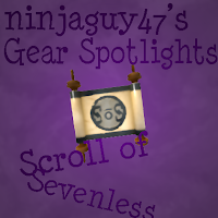 ninjaguy47's ROBLOX: Gear Spotlight - Scroll of Sevenless