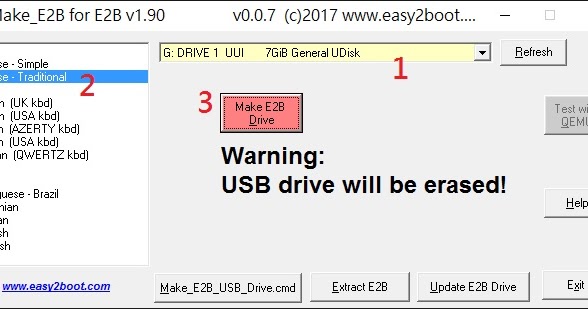 ElectronMania 玩電子 @Taiwan: 新版 Easy2Boot 更簡單