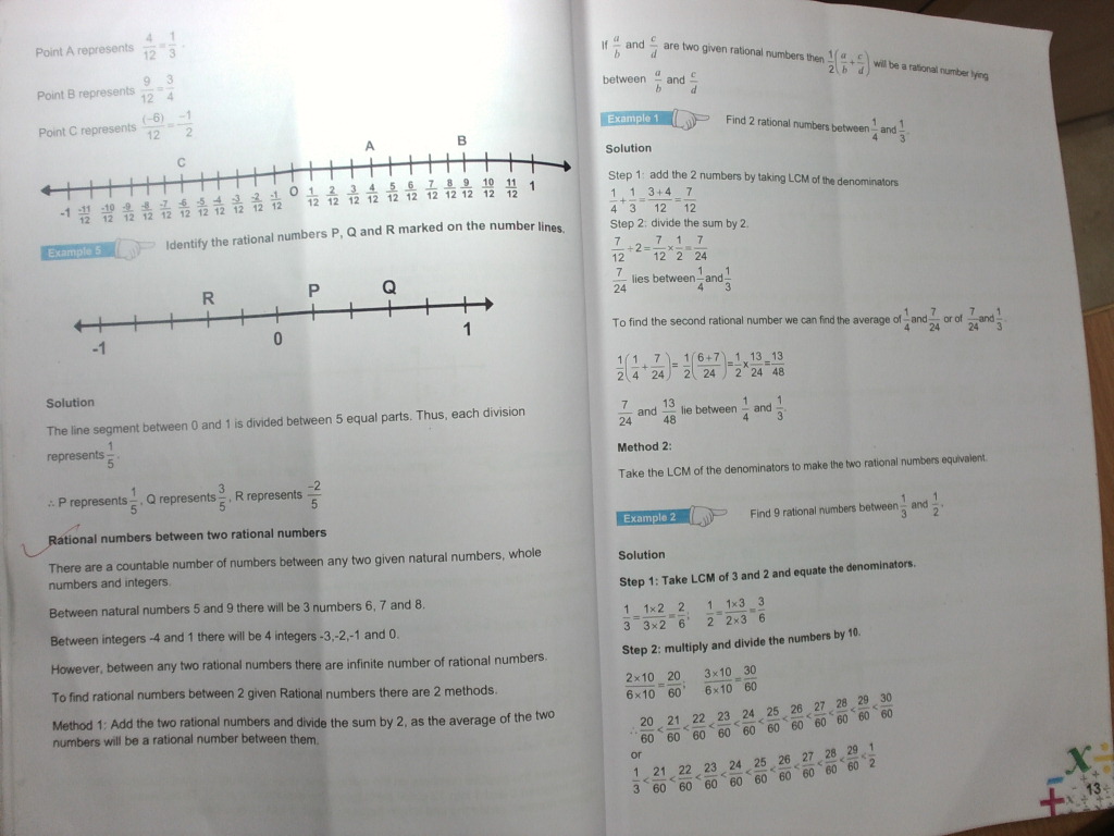 PIS VADODARA STD 8: grade 8 Ch1 Math Textbook