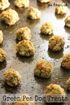 See Aimee Cook: Green Pea Dog Treats