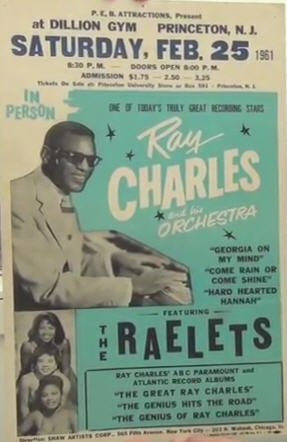 Ray Charles Video Museum: Ray Charles Is In Town - Chronology 1961