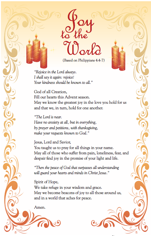 St. Mary's Faith Formation Program: 3rd Sunday of Advent - Gaudete Sunday