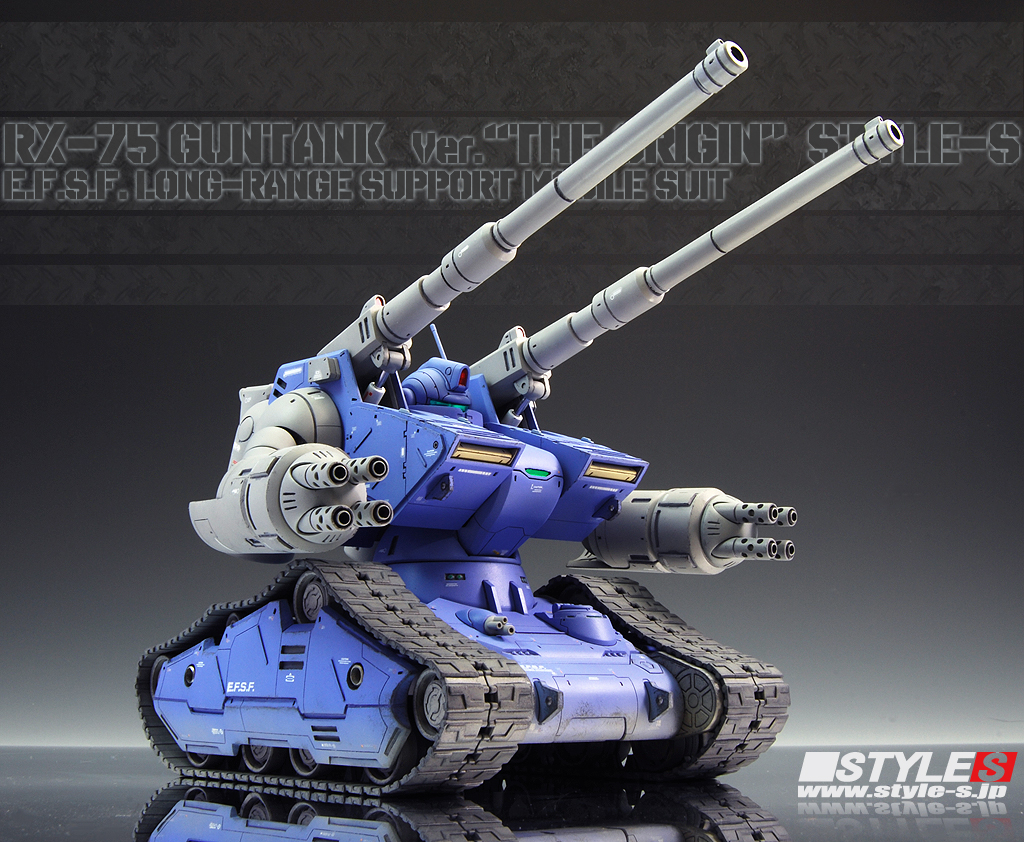 GUNDAM GUY: HG 1/144 RX-75 Guntank ver. 'The Origin' Style-S ...