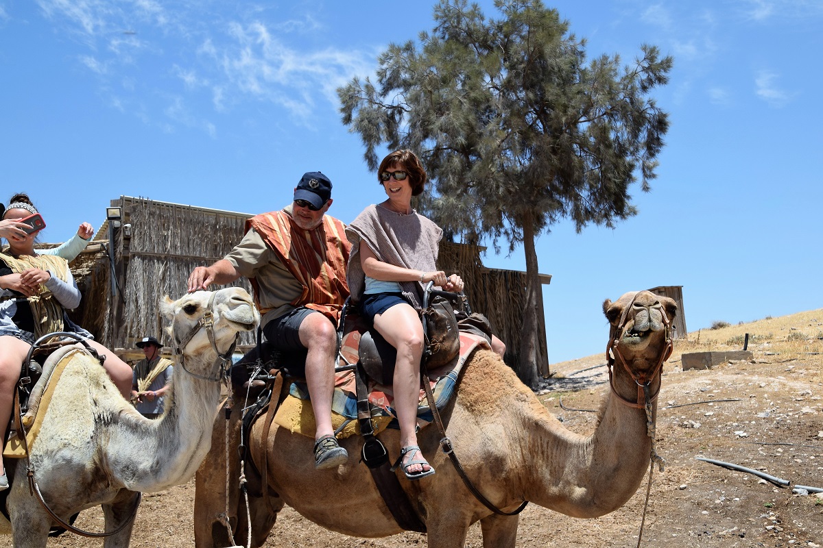 2017 Brownfields Israel Experience: Day 9 City of David and Riding Camels!