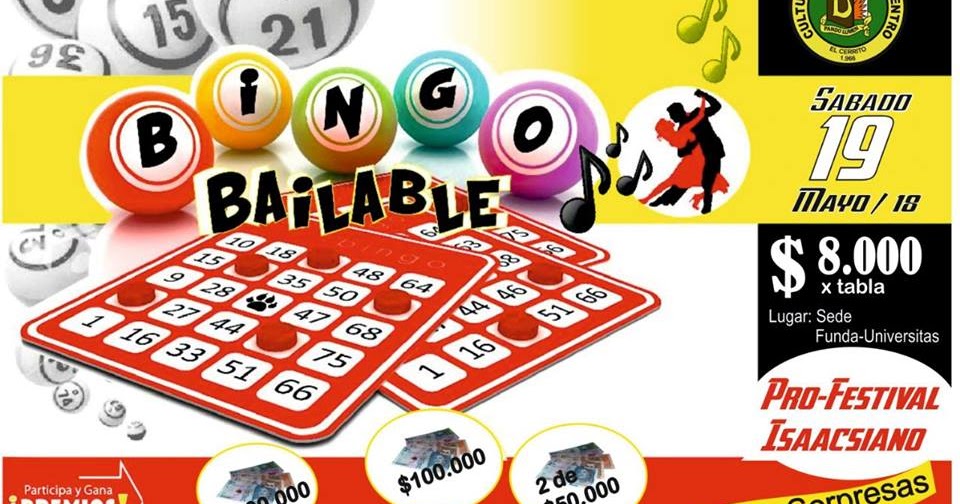 BINGO BAILABLE ~ FUNDACION CENTRO CULTURAL UNIVERSITAS CASA DE LA CULTURA