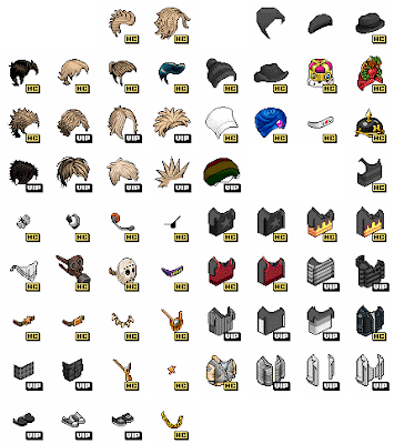 Habbo Retros: Habbo Ropa