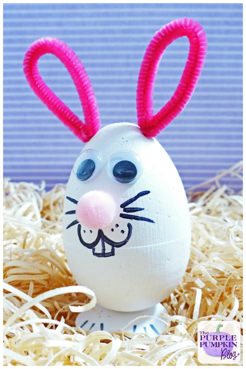 Easter Bunny, Chick + Egg Crafts