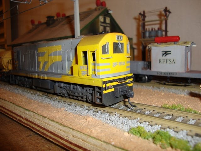 MODELS FERROVIAS BRASIL: LOCOMOTIVA EMD GL8 RFFSA