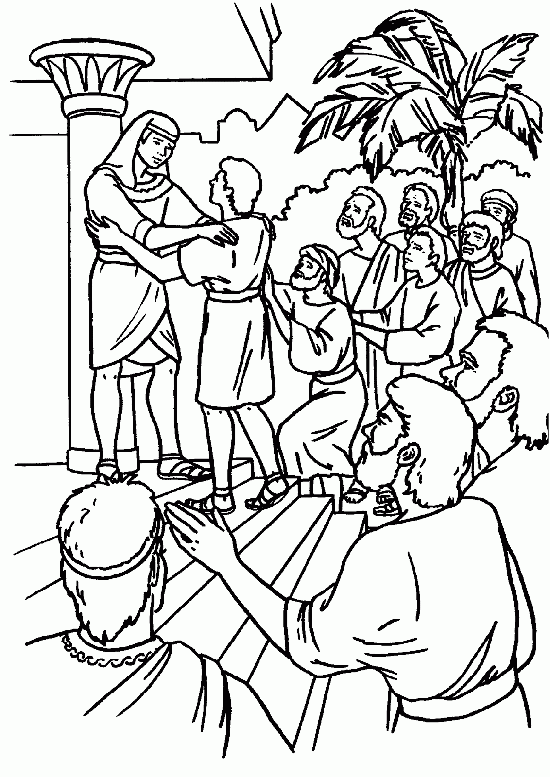 Jose El Sonador Coloring Pages Coloring Pages