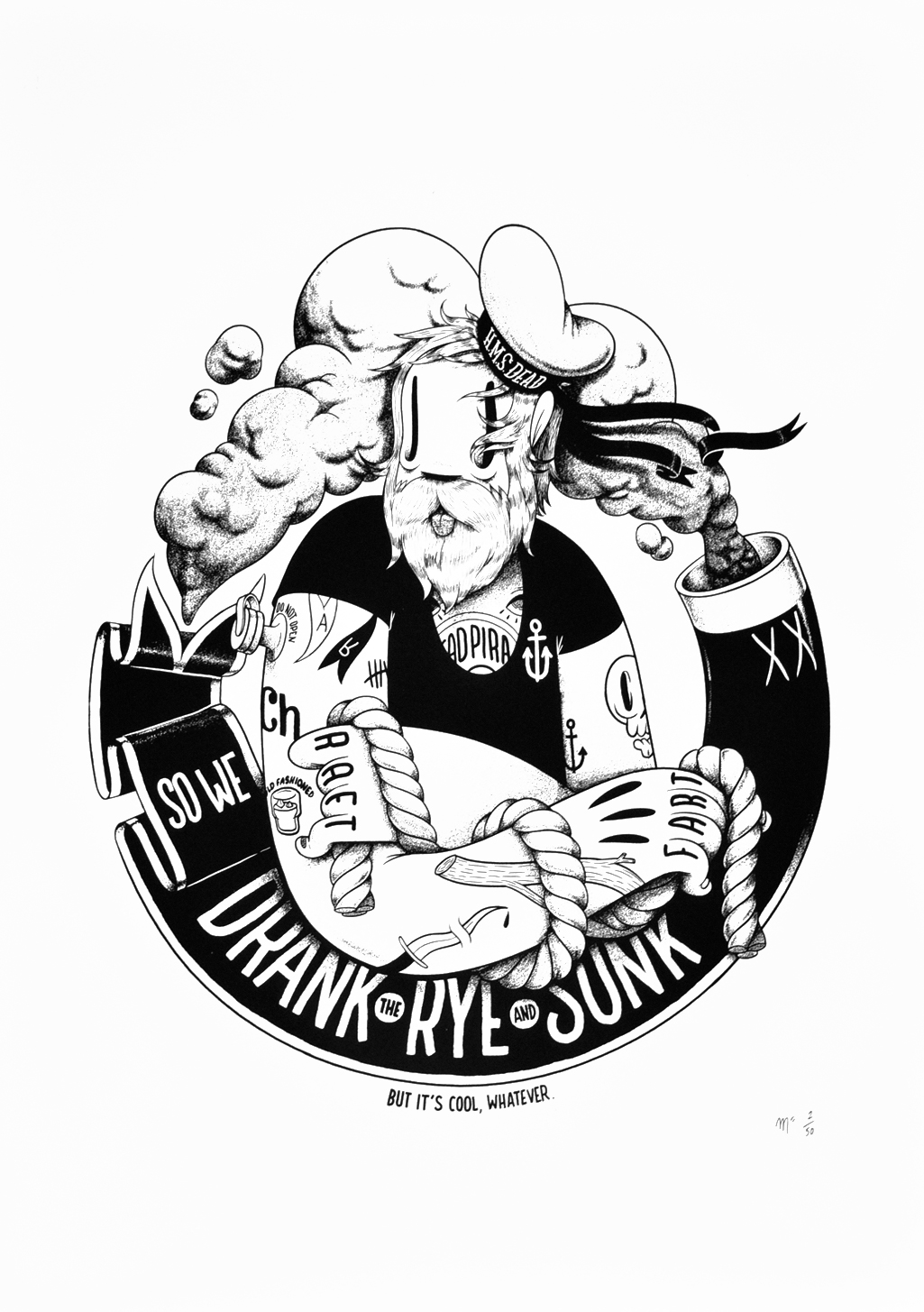 INSIDE THE ROCK POSTER FRAME BLOG: Introducing French Artist Mcbess, In ...