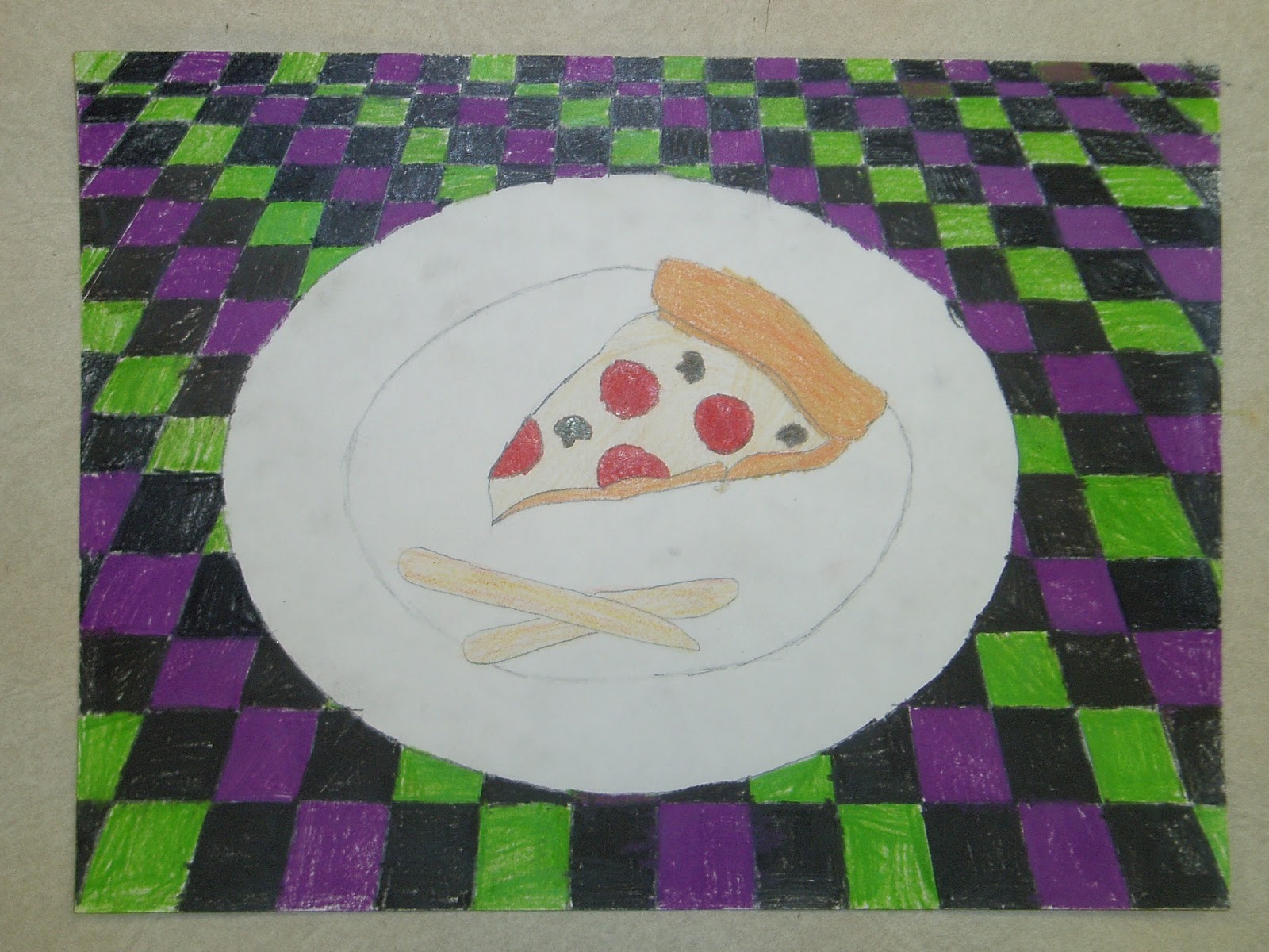Miss Young's Art Room: 6th Grade Food Drawings