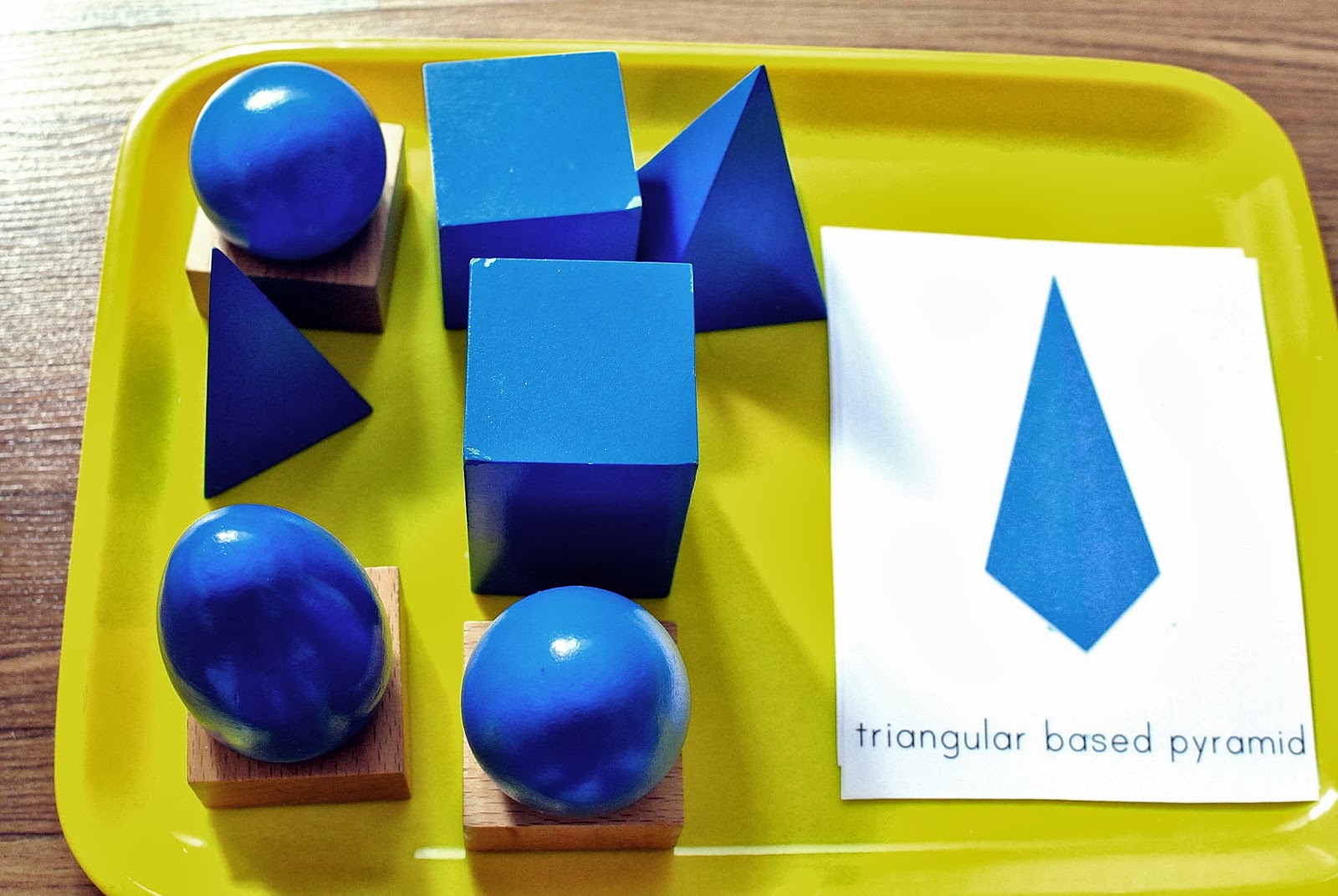 Homeschool@sg: Montessori- Geometry Solids