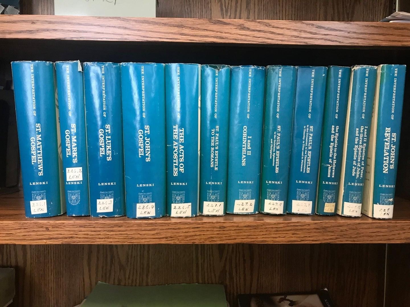 Ichabod, The Glory Has Departed: This Is Your Link to Lenski's ...