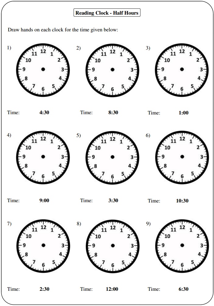 IT'S HALF PAST NINE! ~ Thalia Velásquez Miranda
