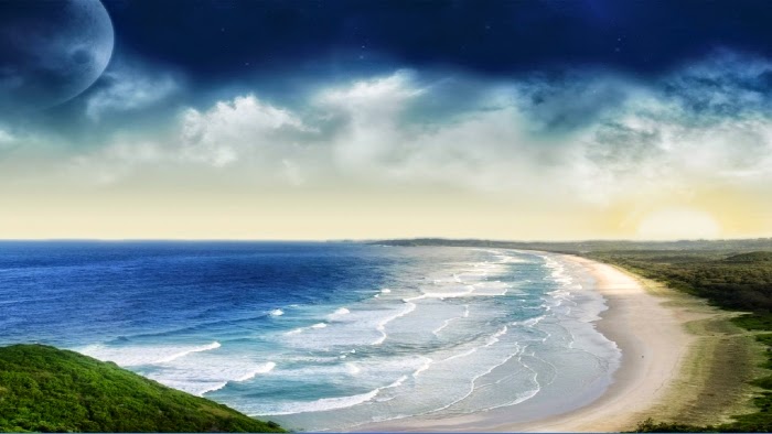 Hình ảnh đẹp về biển quê hương