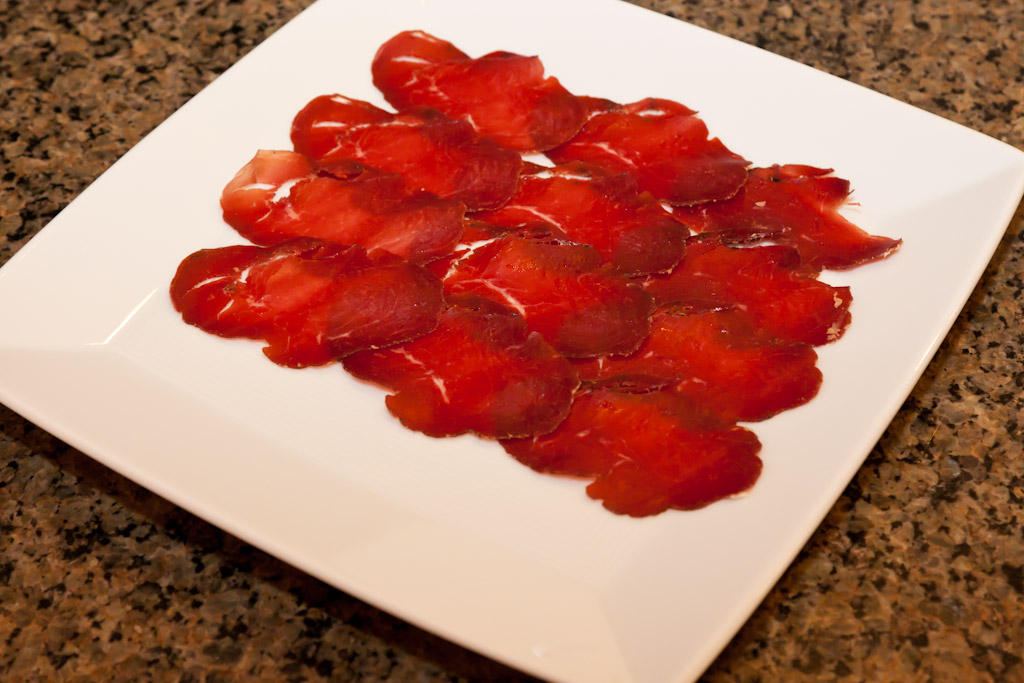Cured Meats: Bresaola di Cervo - Deer Bresaola