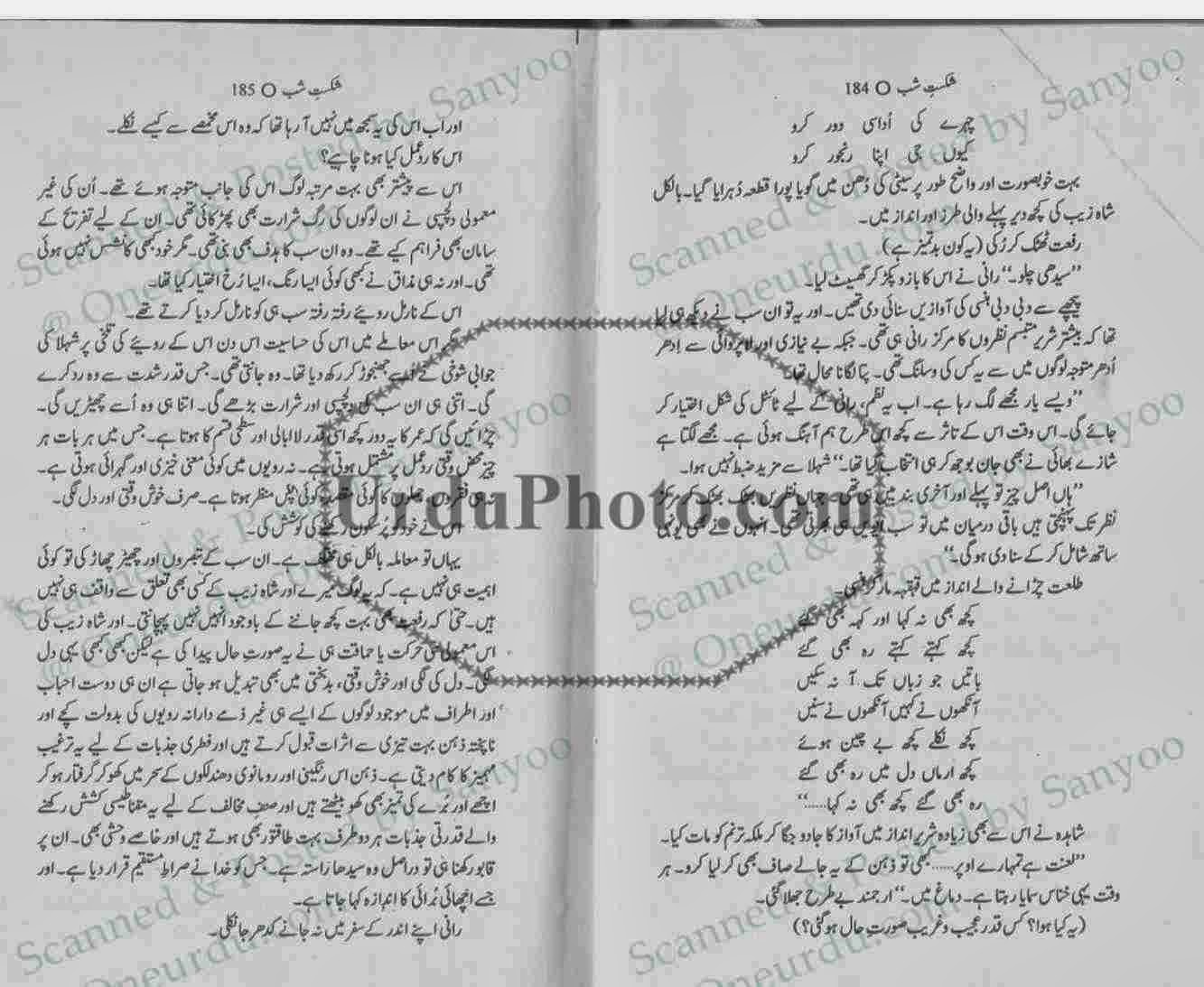 Free Urdu Digests: Shikast e shab by Farida Ashfaq part 1 Online Reading