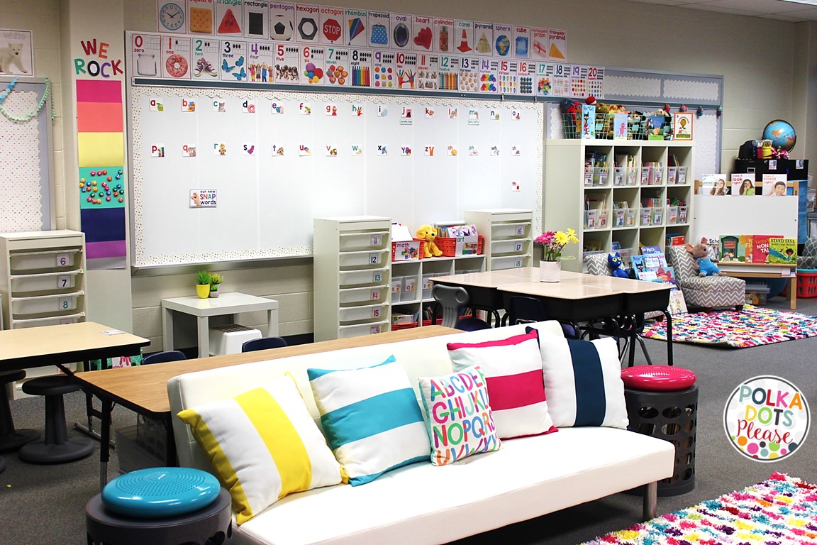 Flexible Seating Classroom - Polka Dots Please