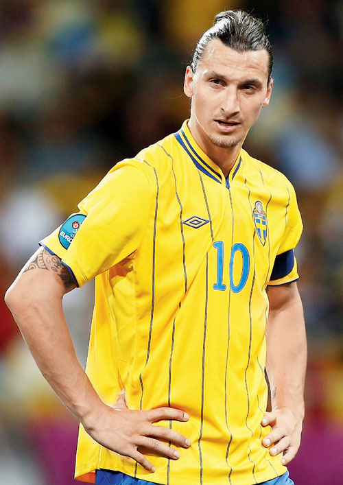 Football Stars: Zlatan Ibrahimovic Sweden Best Footballer