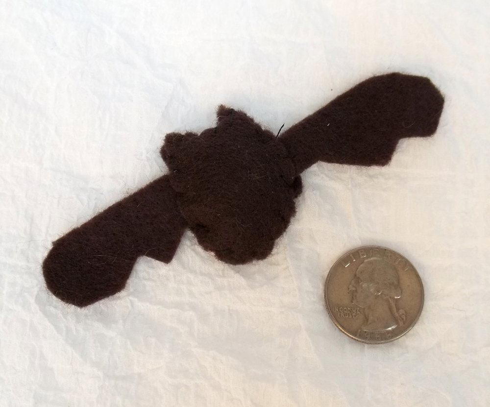 All Things Crafty: Free Felt Bat Pattern for Halloween
