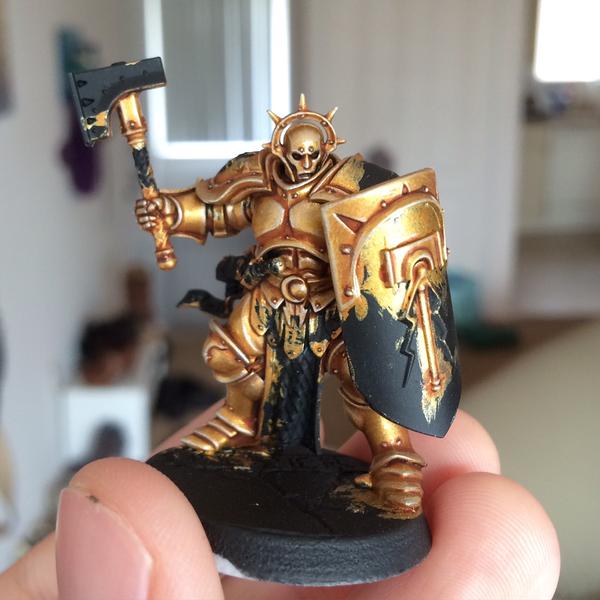 Mengel Miniatures: REVIEW: Liberator and Retributer Gold Paints