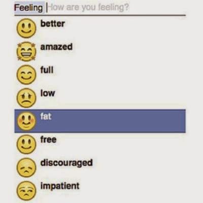 Facebook Removes "Feeling Fat" Option From Status Box After Online Backlash