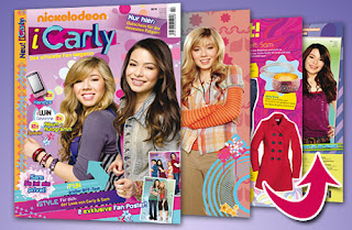 iCarly 100%: iCarly nas revistas