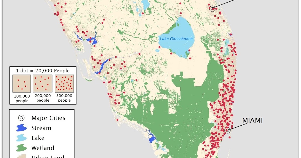 Melissa Thrush's UWF GIS Online Blog: GIS3015 - Module 10 - Dot Mapping