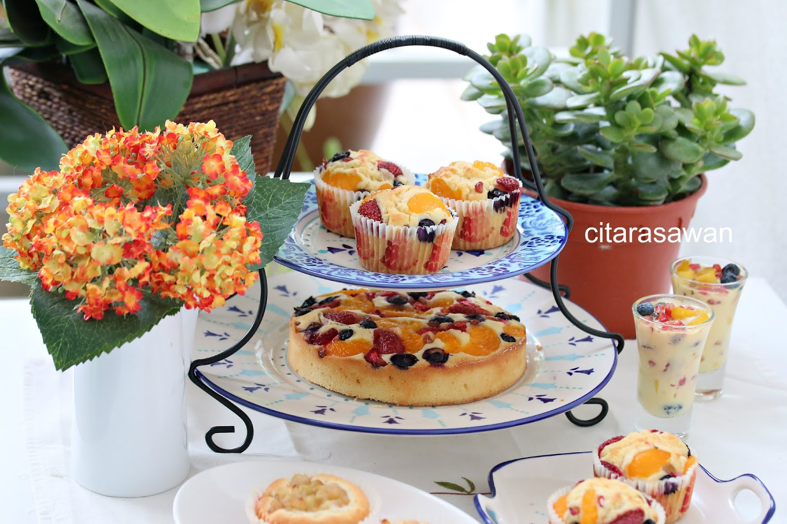 Pastry Fruits Cake / Cupcakes ~ Resepi Terbaik