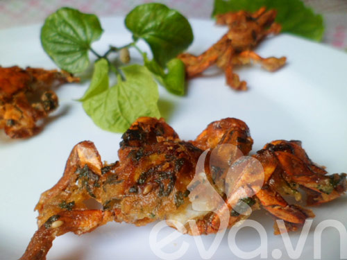 Rạm chiên lá lốt giòn tan | Blog Ẩm Thực