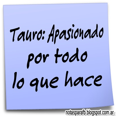 Nota 101 - Caracteristicas de cada signo ¨Tauro¨ | Notas ImageChef