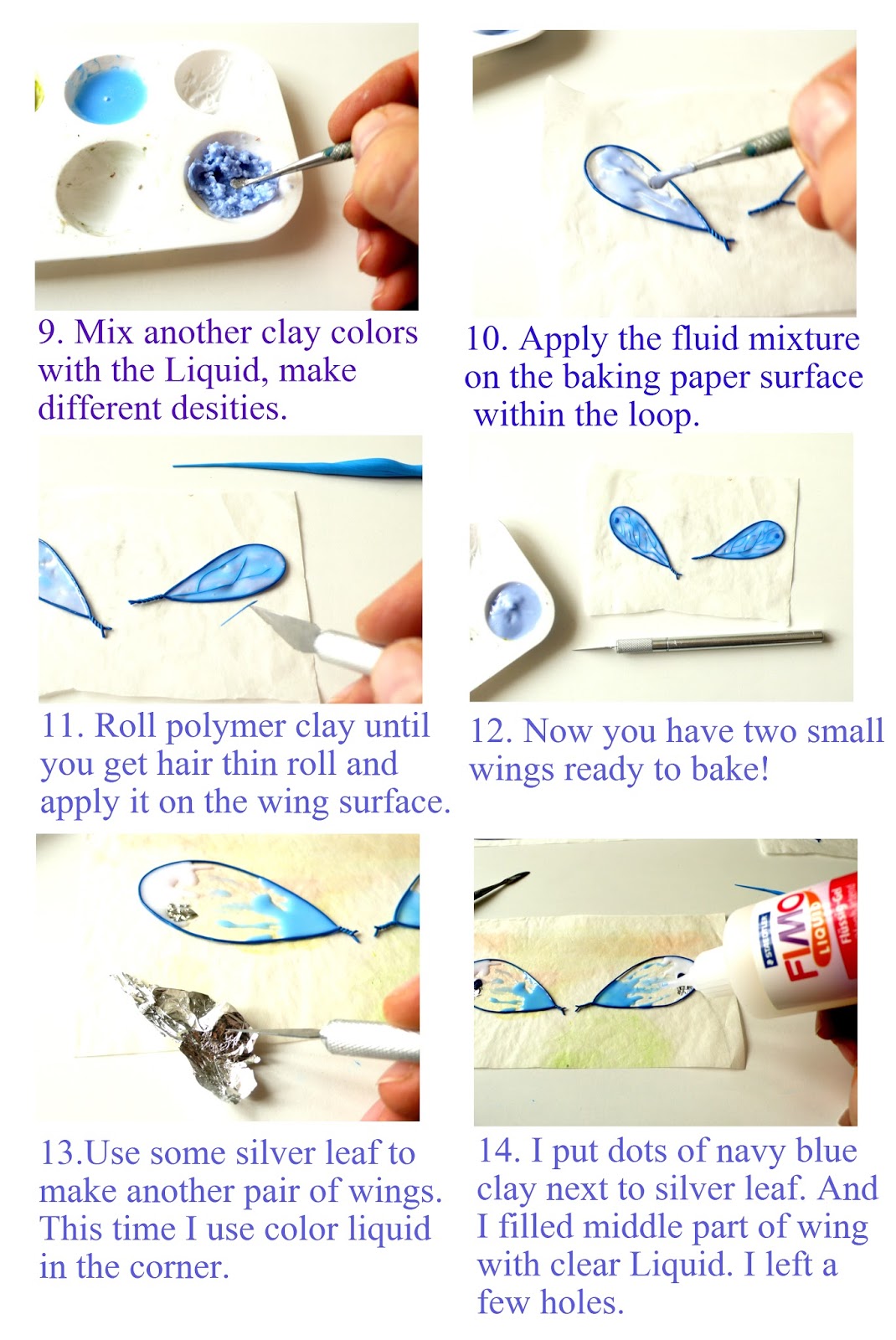 Nibyniebo: Fair Wings - Polymer Clay Tutorial