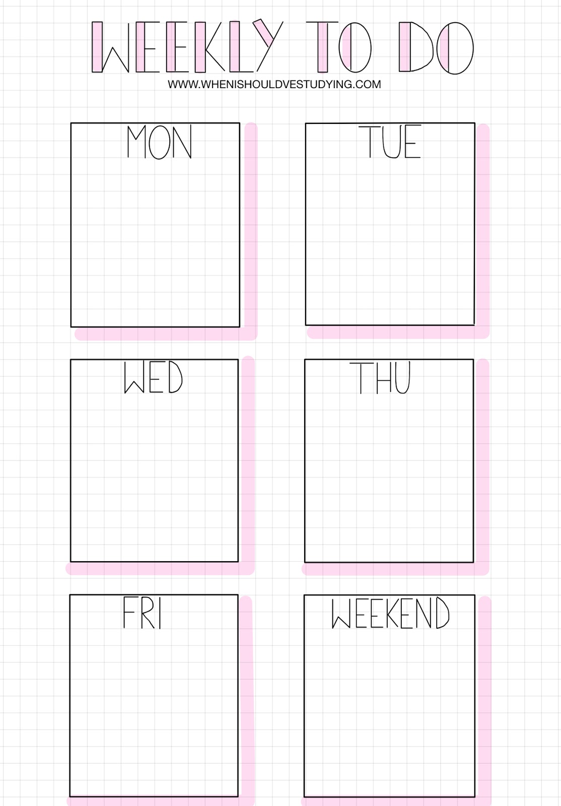 Bullet Journal To Do List Ideas