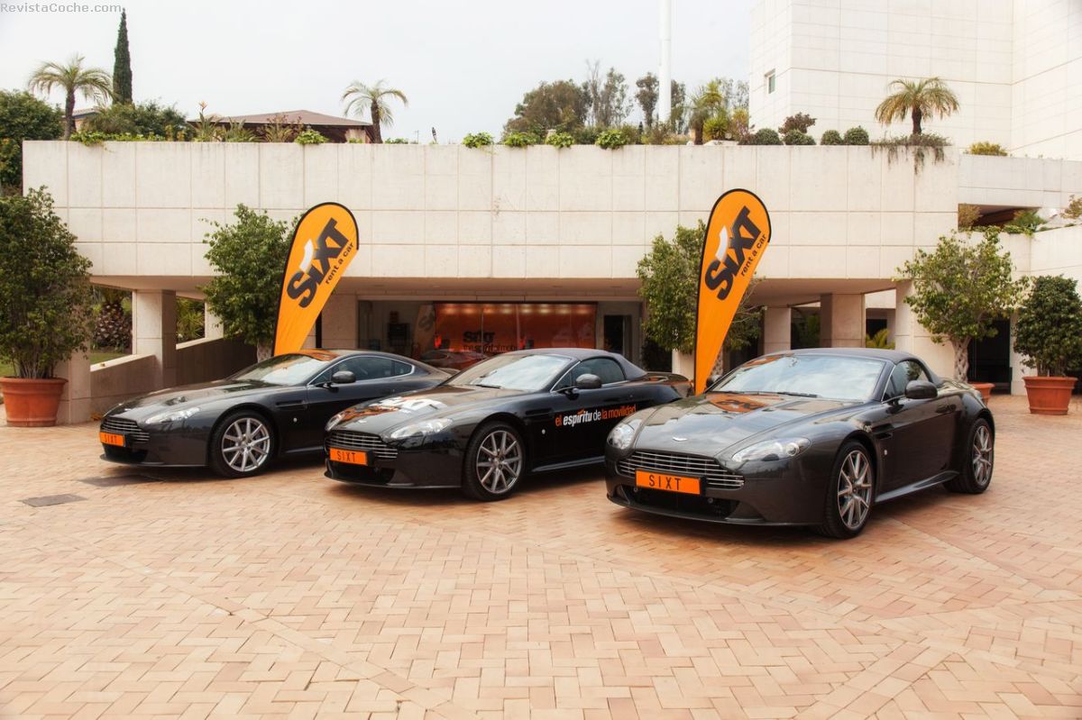 Revista Coche: Los Aston Martin de Sixt llegan a Marbella