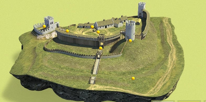 Stonehenge and the Ice Age: Nevern Castle gets a fabulous interactive ...