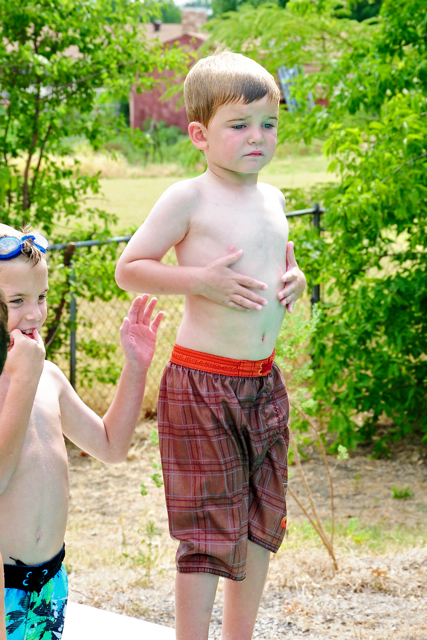 Hello, You've Reached the Horvath's: Swimming Lessons