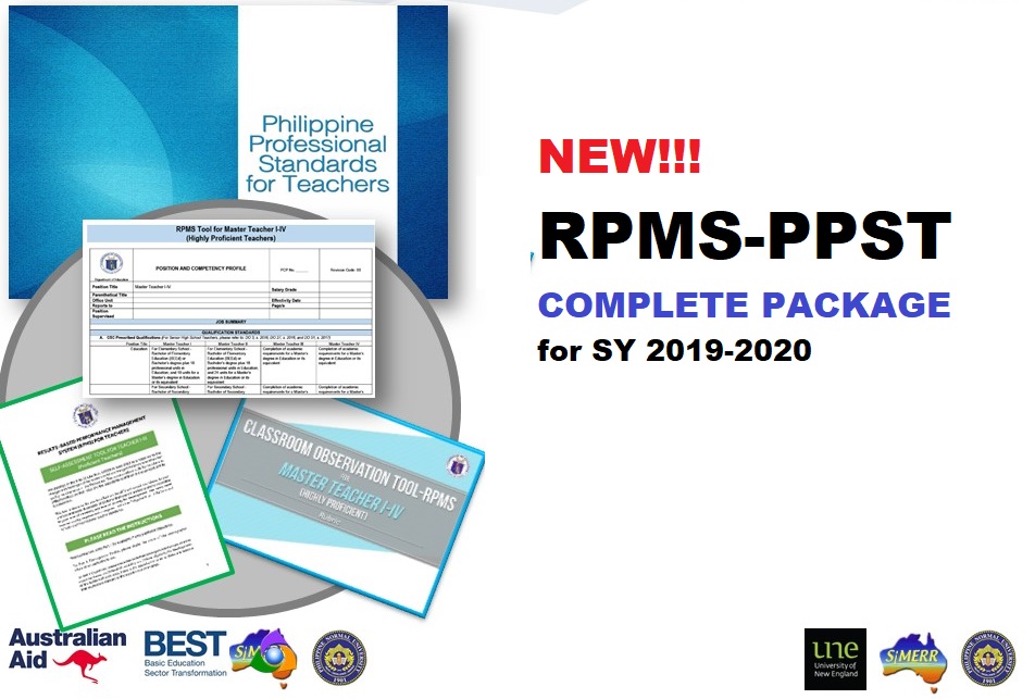 New!! RPMS-PPST Slides, Tools and Forms Package for S.Y. 2019-2020 ...