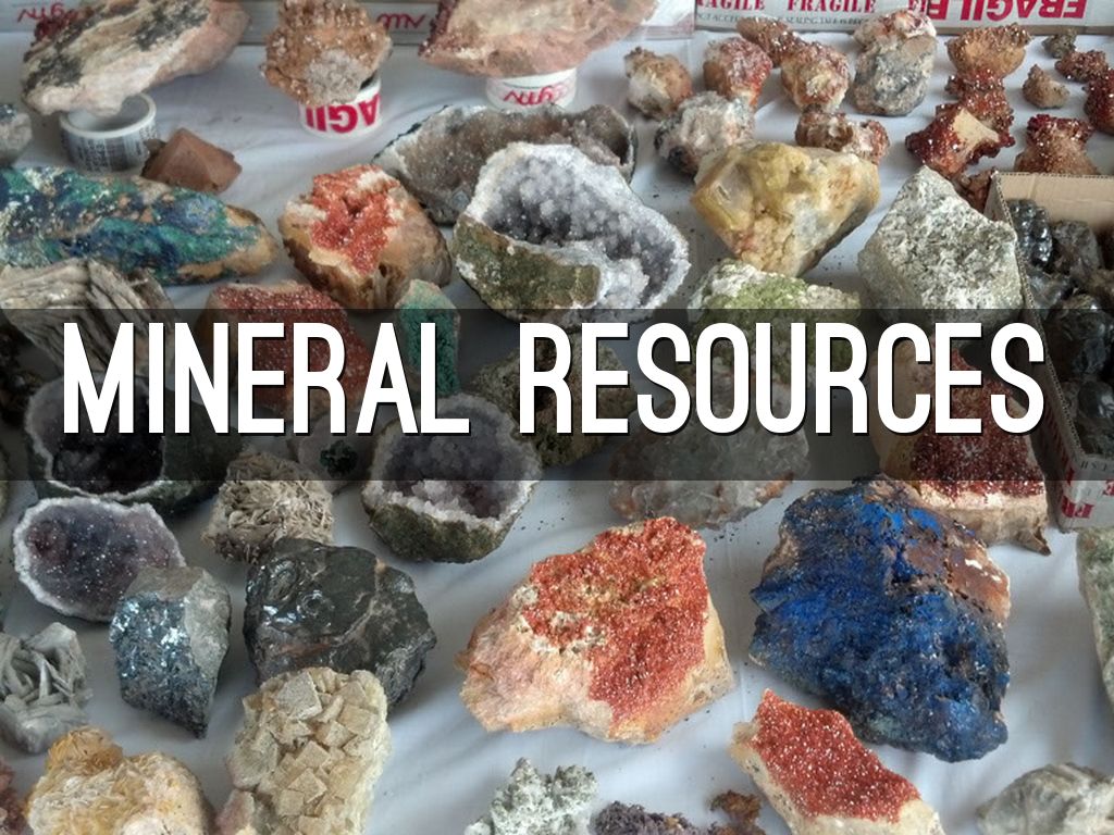 Geography Mineral Resources In India