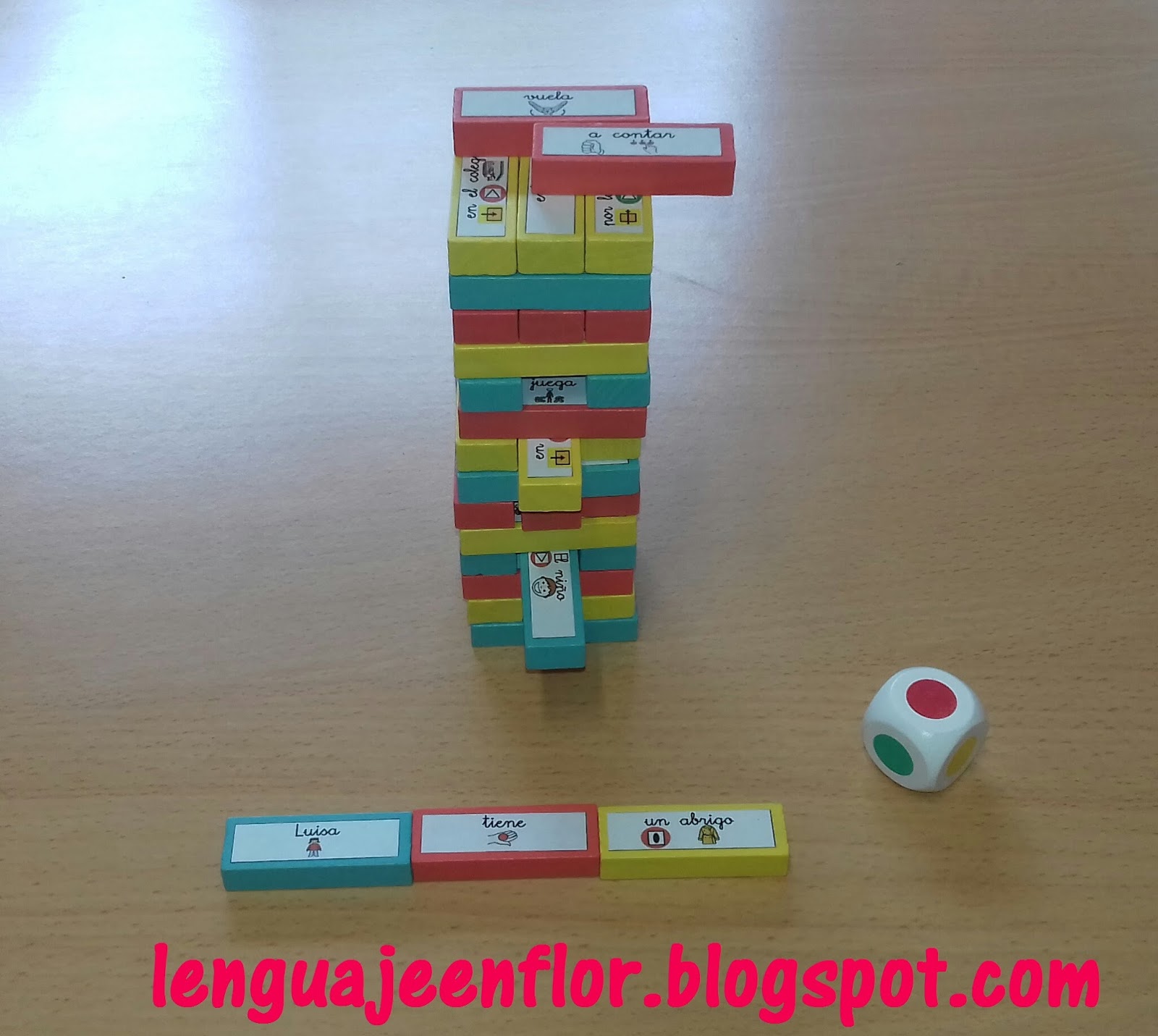 Lenguaje en flor: TORRE DE PALABRAS