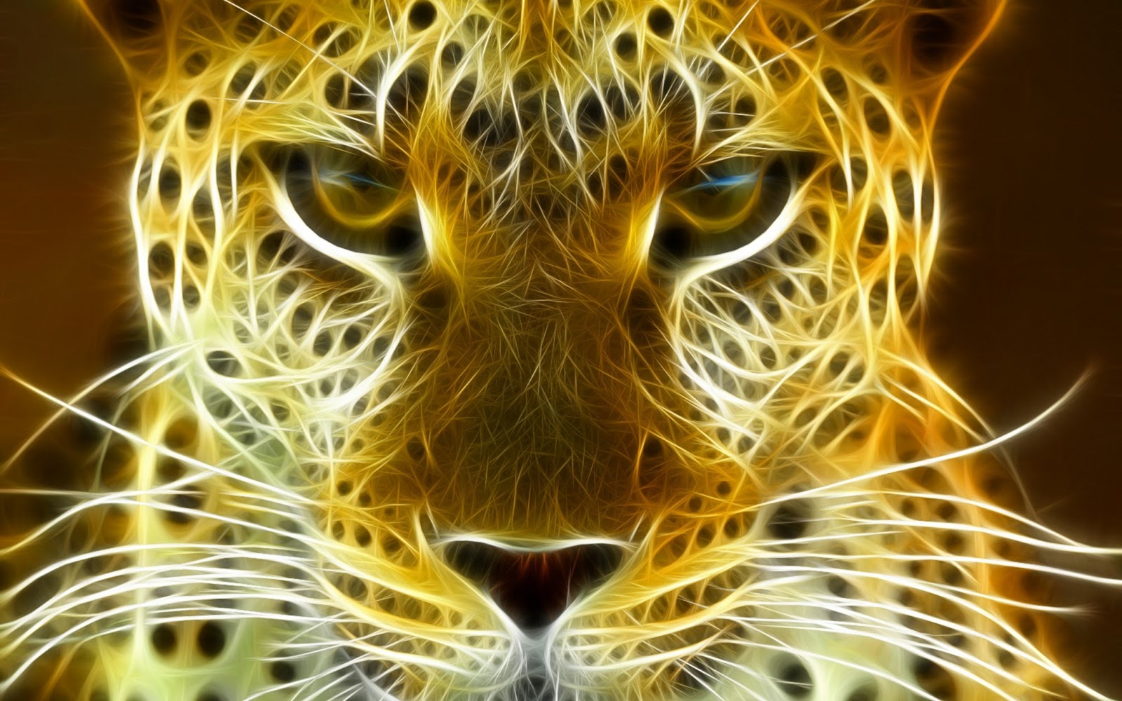 Fractal | big cats leopard | ART TWO