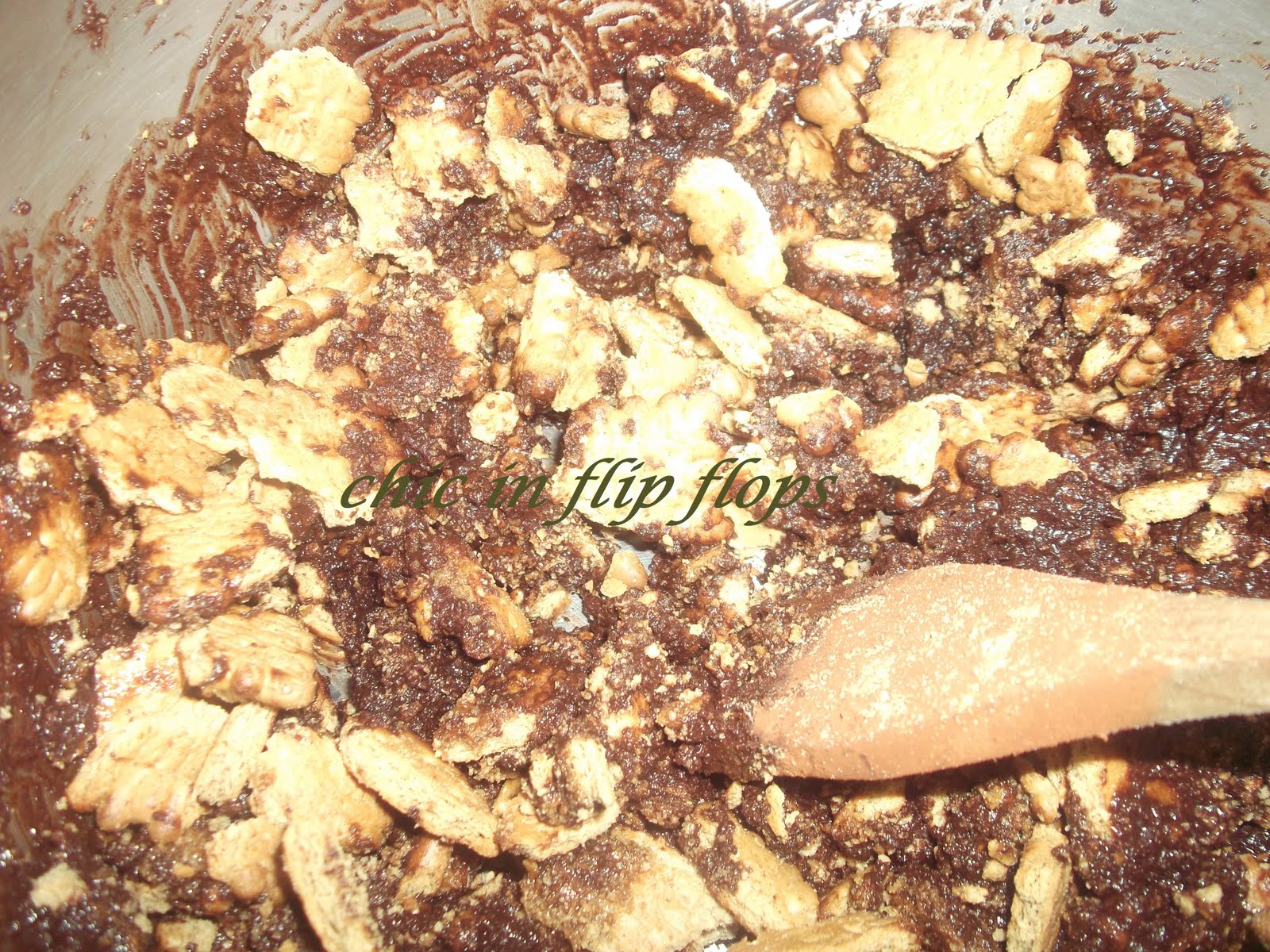 Chic in flip flops: Chocolate temptation with biscuits (kormos ...