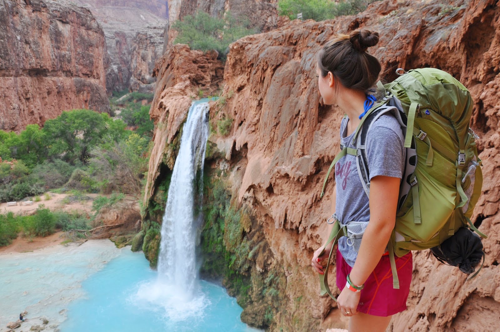 havasupai falls, arizona. - note to self
