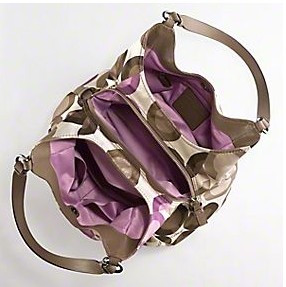 I ♥ bags.. Don't we all?: Coach Madison Clover Print Maggie Shoulder ...