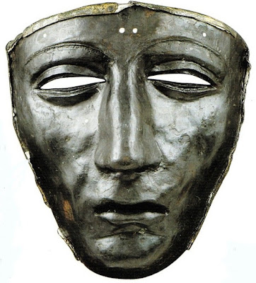 APASIONADOS DEL IMPERIO ROMANO: MÁSCARAS FACIALES DE YELMO ROMANO