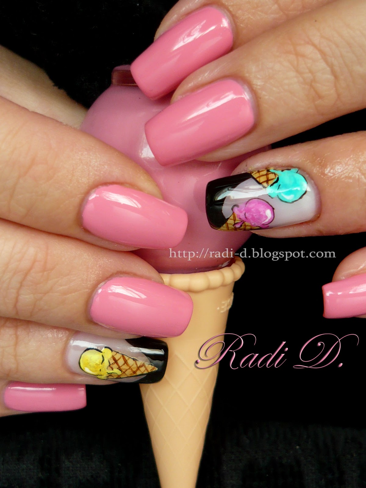 It`s all about nails: Ice Cream Nails