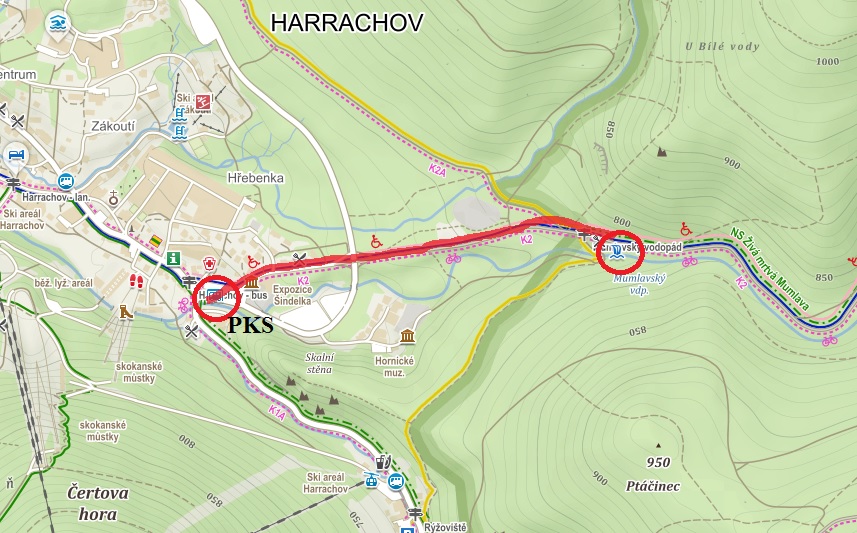 Wodospad Mumlavsky i Pancavsky - Harrachov