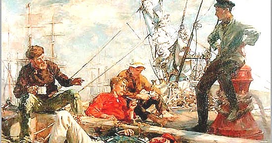 Art Now and Then: Henry Scott Tuke