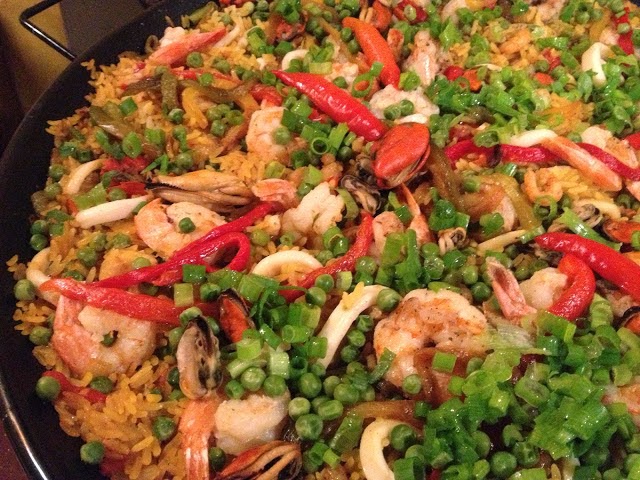 Culinária de Domingo: PAELLA MARINERA