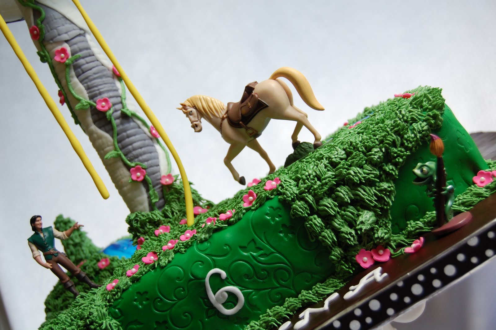 CUSTOMISED CAKES BY JEN: TANGLED CAKE