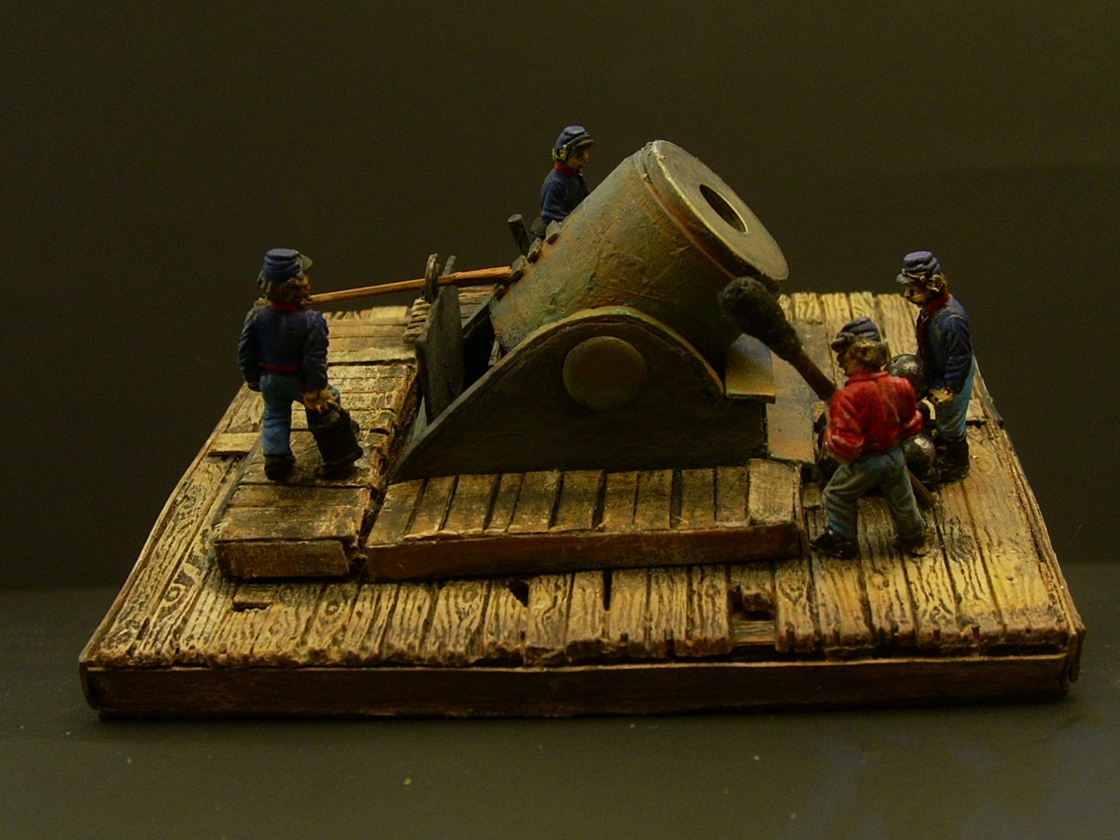 Capt. Richard's Miniature Civil War: Union mortar